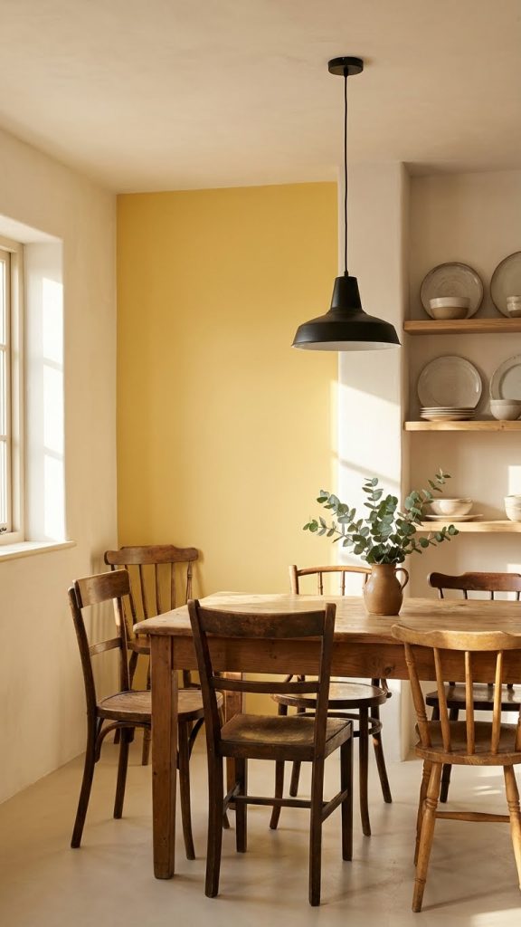 Παλ αποχρώσεις και pastel χρώματα τοίχου σε ενήλικο σπίτι